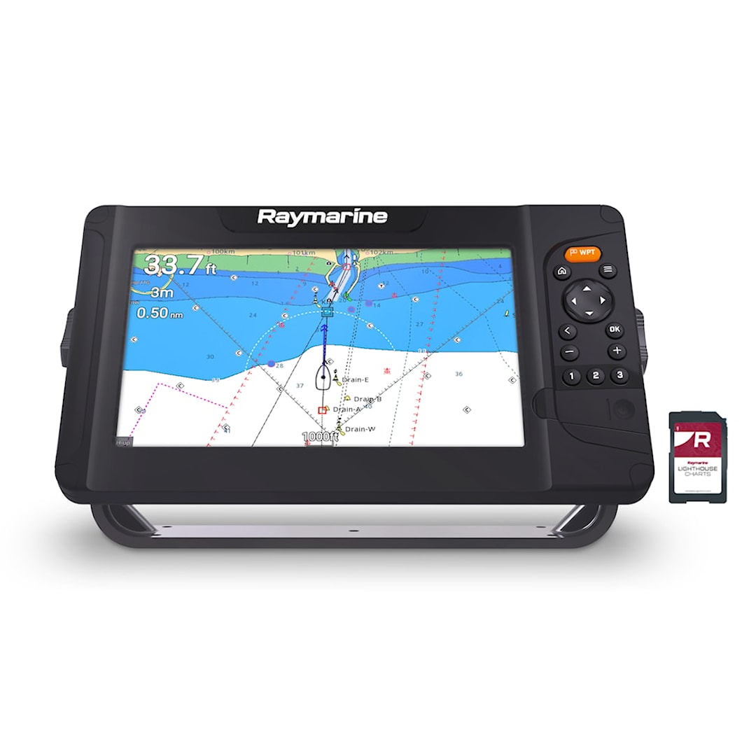 Raymarine Element 9 S kombienhet utan givare + karta över Nordeuropa ...